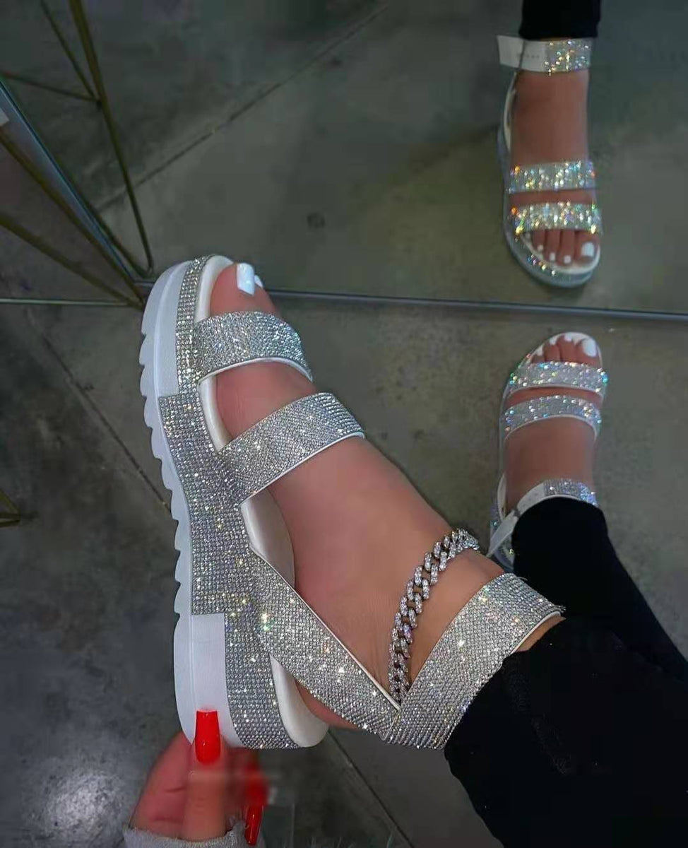Classical Diamond Sandal – ExcitingFashion